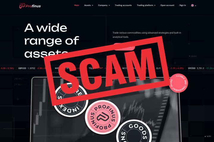Profinus.pro is a SCAM!