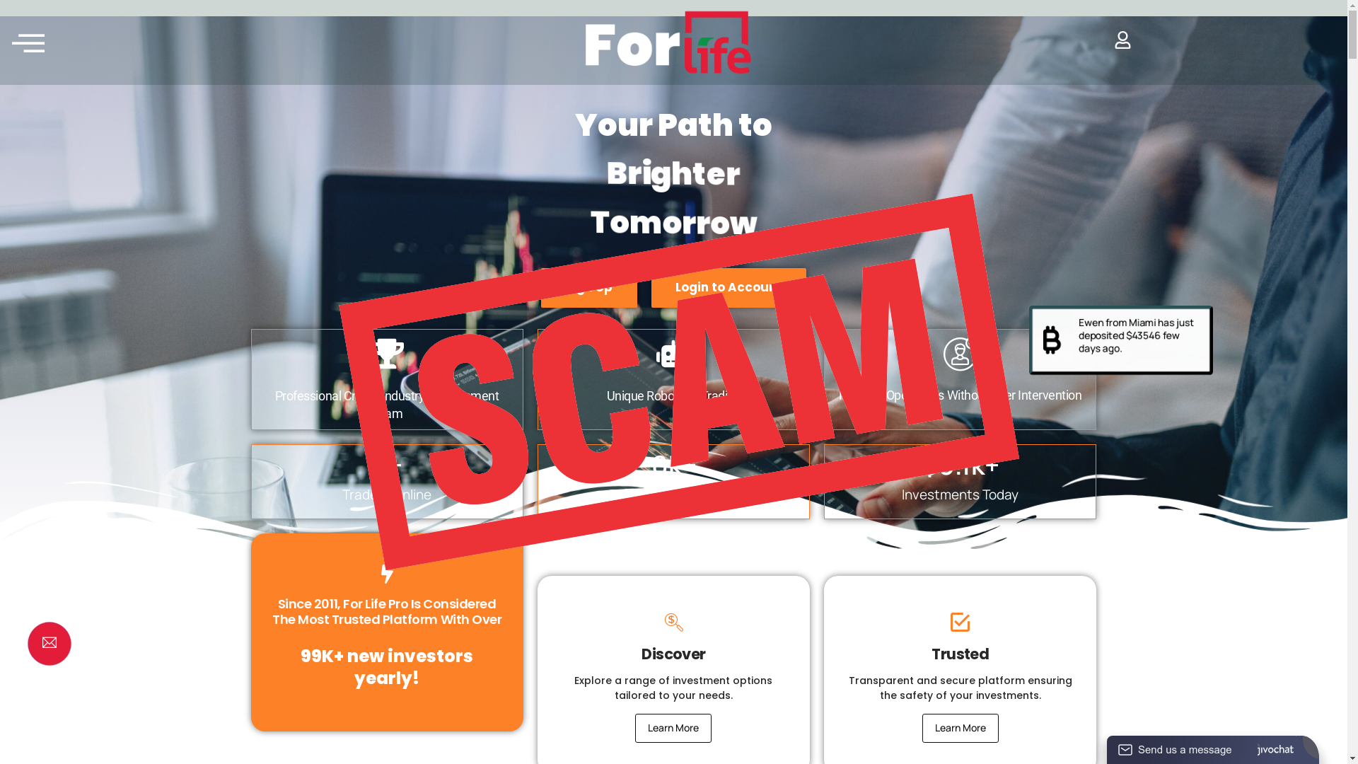 For-life.pro is a SCAM!