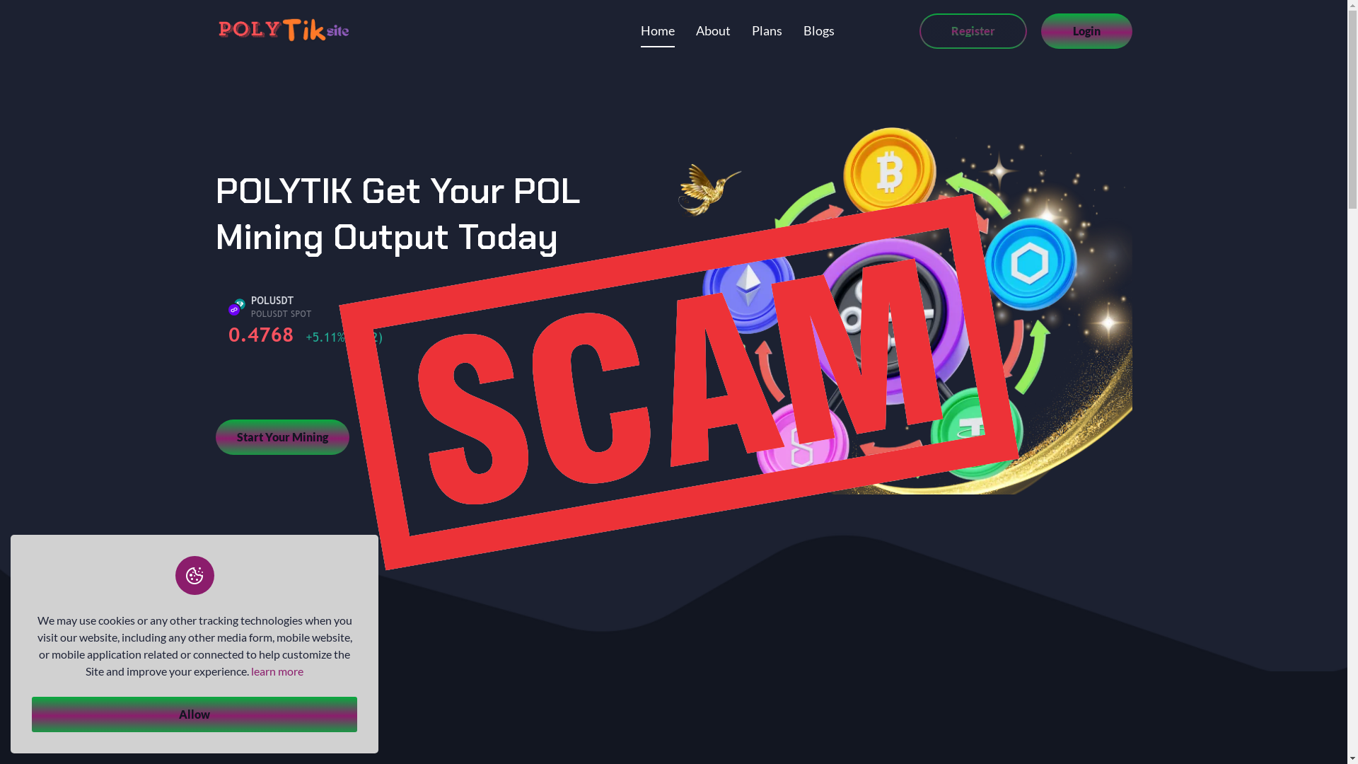 Polytik.site is a SCAM!
