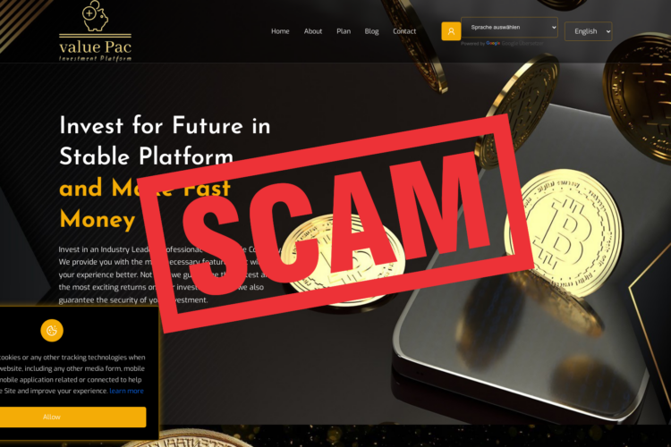 Valuepacs.com is a SCAM!