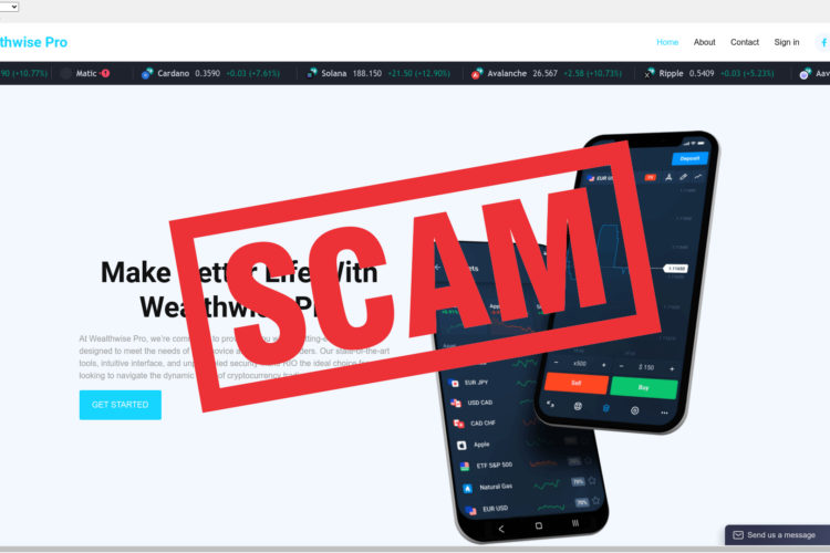Wealthwise-pro.com is a SCAM!