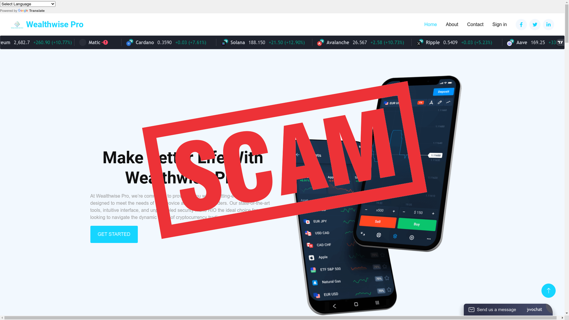 Wealthwise-pro.com is a SCAM!