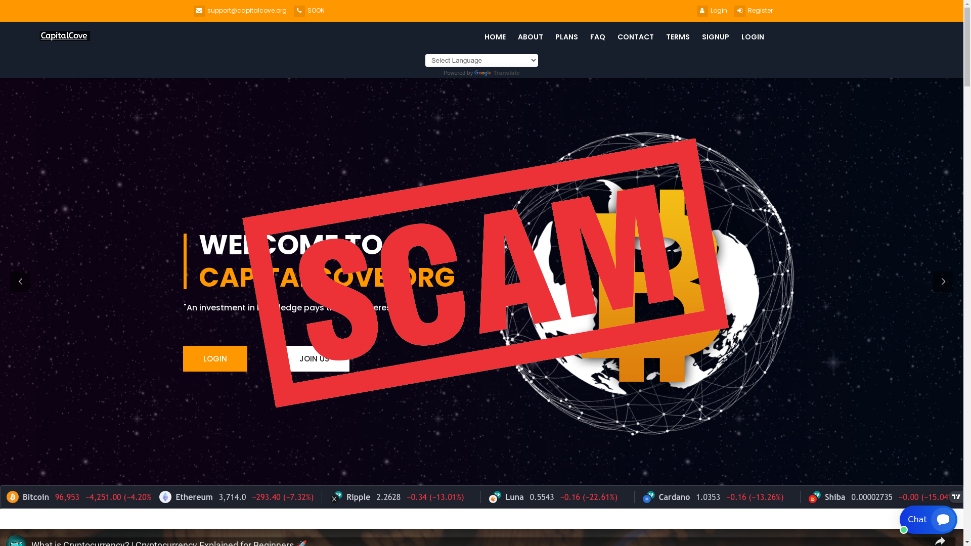 Capitalcove.org is a SCAM!