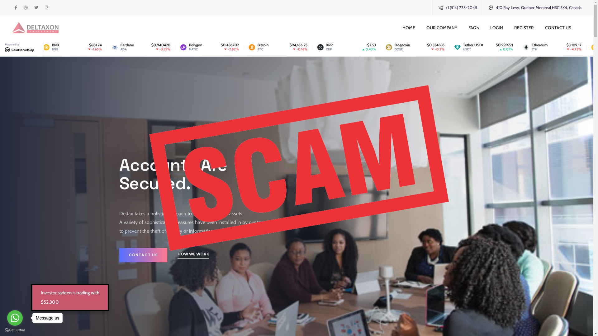 Deltaxcapitalltd.site is a SCAM!