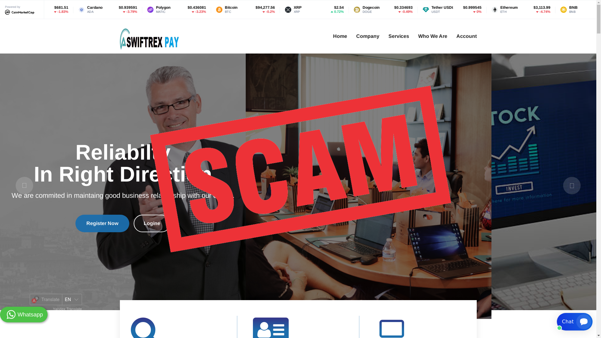 Swiftrexpay.com is a SCAM!