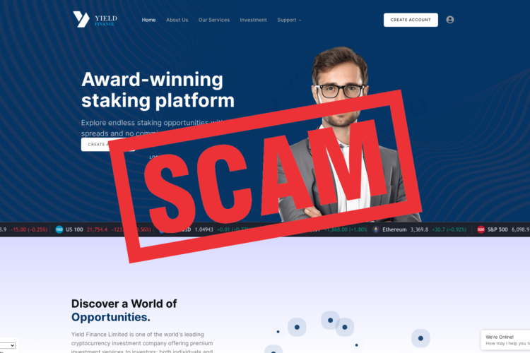 Yieldfi-plus.com is a SCAM!